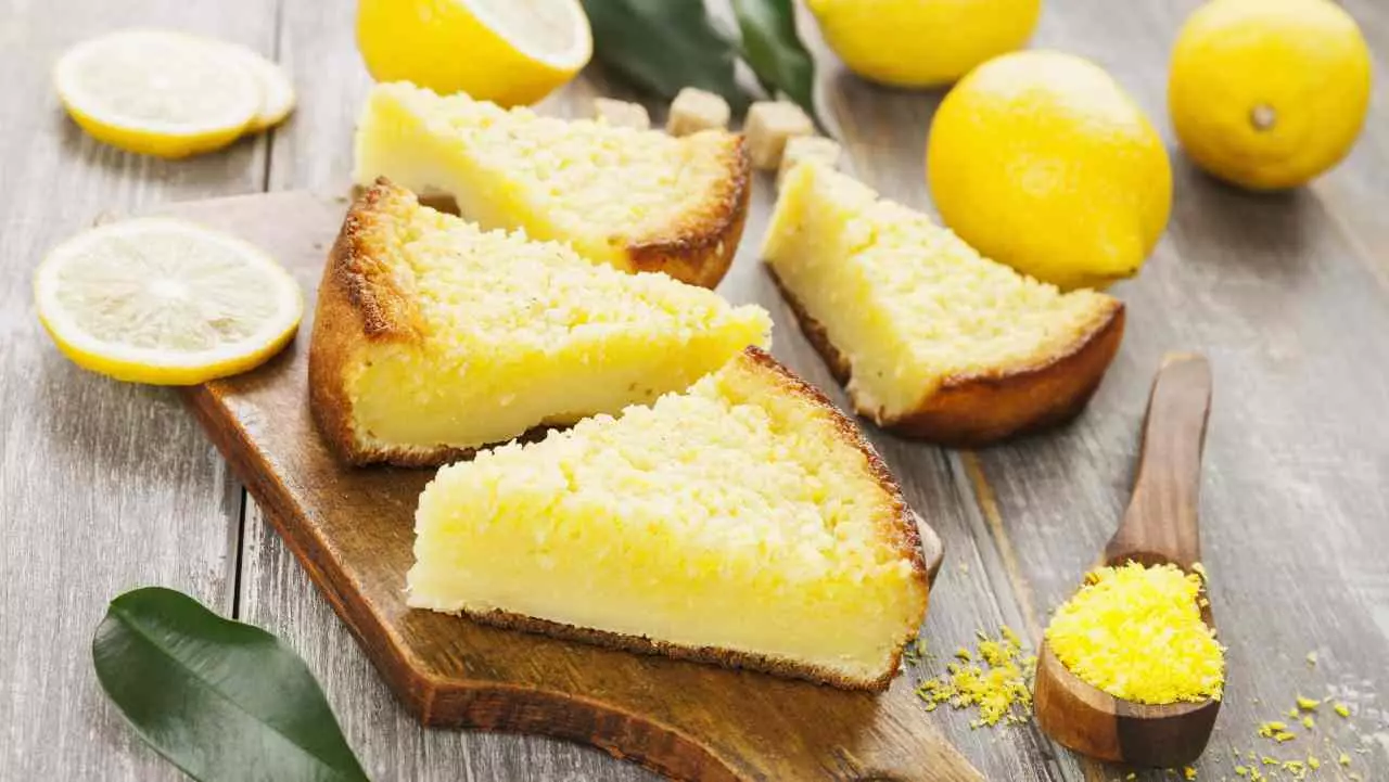 Persiapan resep kue kelapa dan lemon super lembut 17895_1