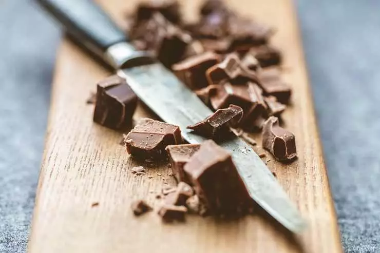 रिकोटा र चकलेट - ricettasprint संग टुक्रा कोलम्बा