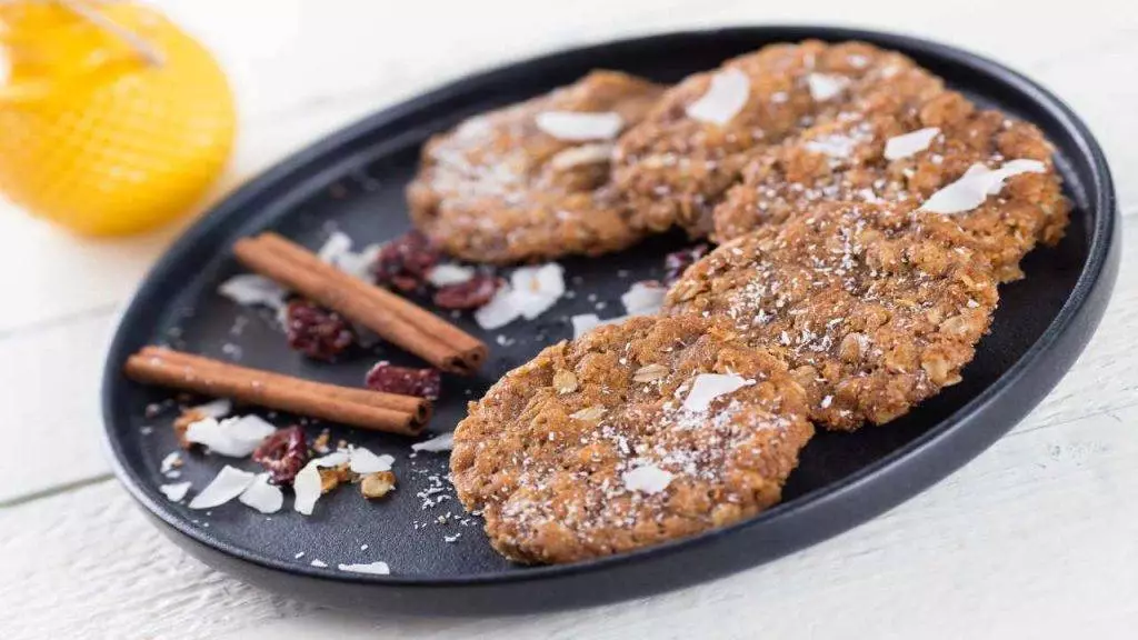 vegan biscuits tare da hatsi da kwakwa - girke-girke buga