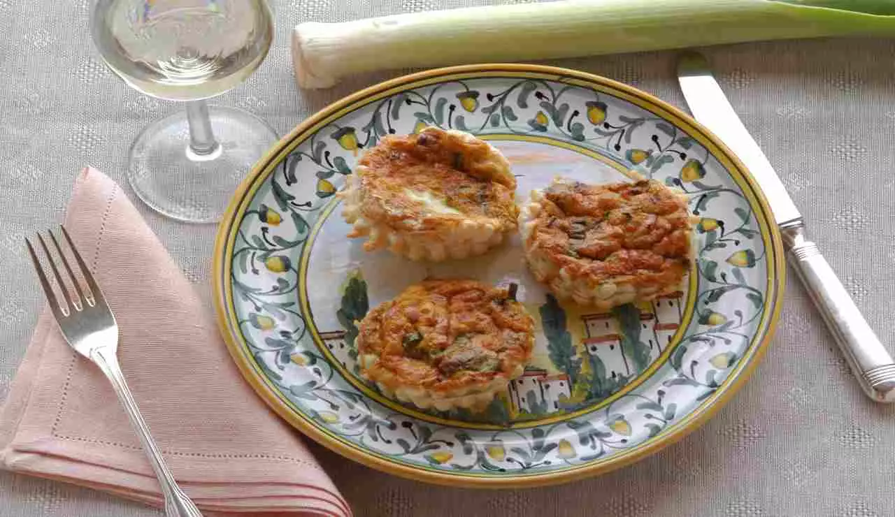 Zucchini we scamorza piroglary