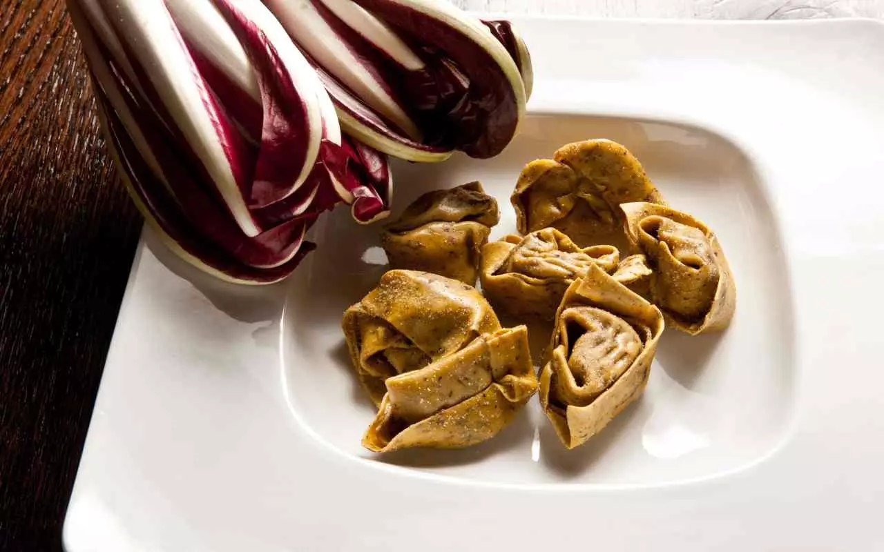 tortelli radicchio walnuts recipe PHOTO recipe print