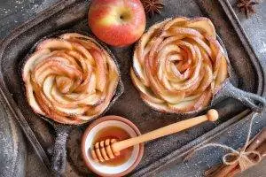tartletat me mollë