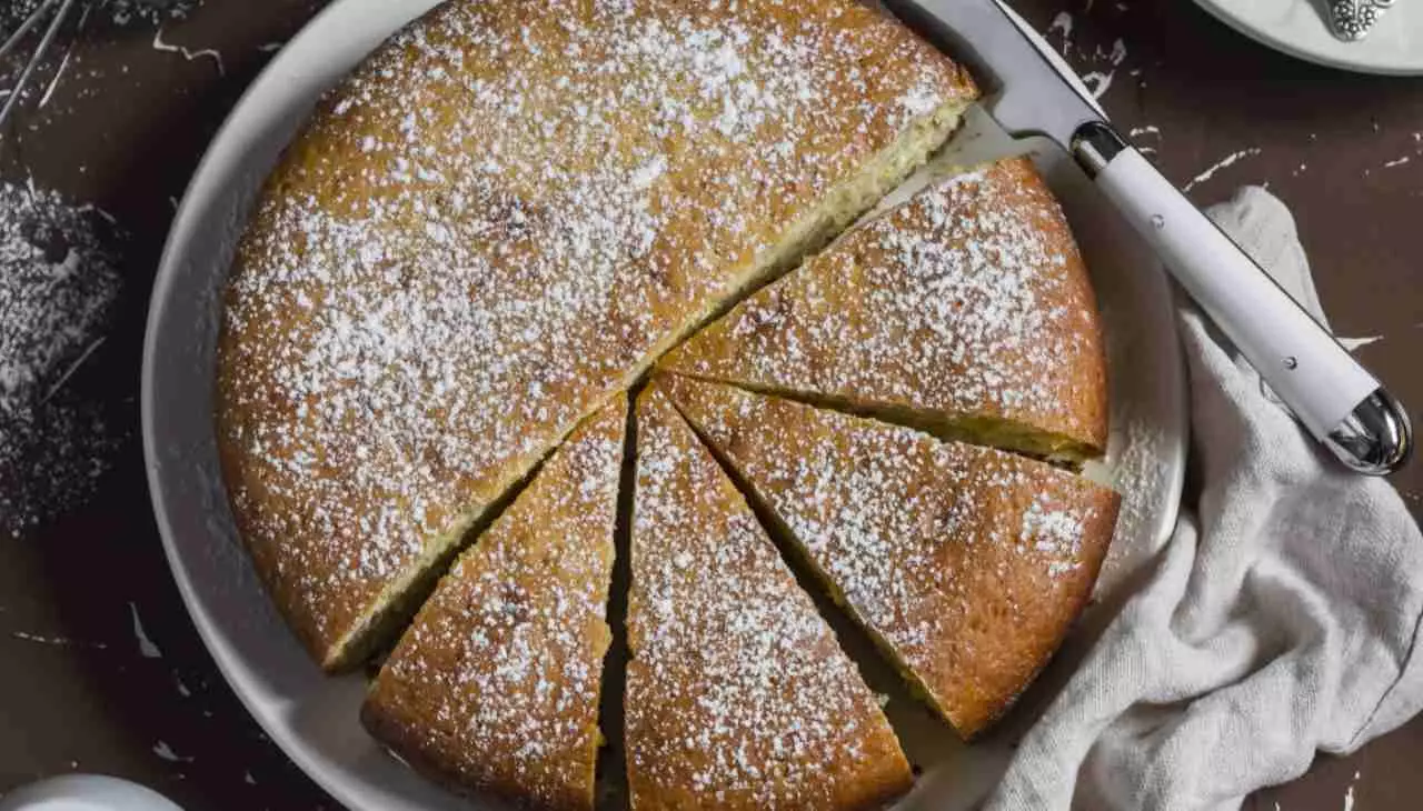 Citruscake met witte chocolade