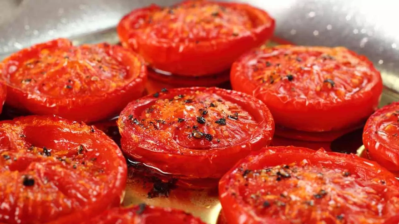 карамелизирани домати тиган рецепта СНИМКА рецепта печат