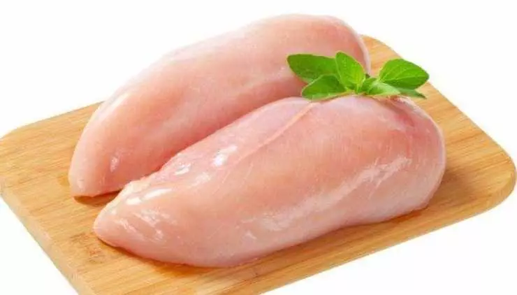 Csirkecsíkok borsóval FOTÓ receptnyomat