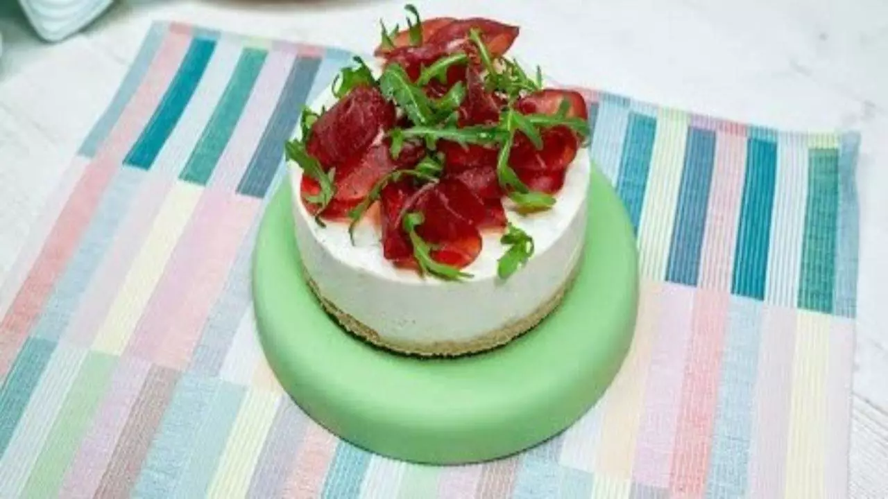 cheesecake u bresaola RITRATT riċetta stampata