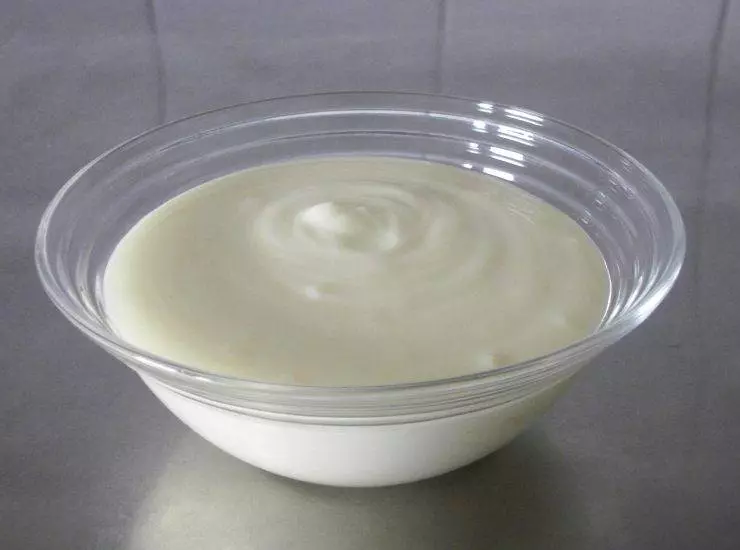 Yogurt na koko bisikiiti na-enweghị akwa na bọta, ìhè na tọrọ ụtọ 19609_2