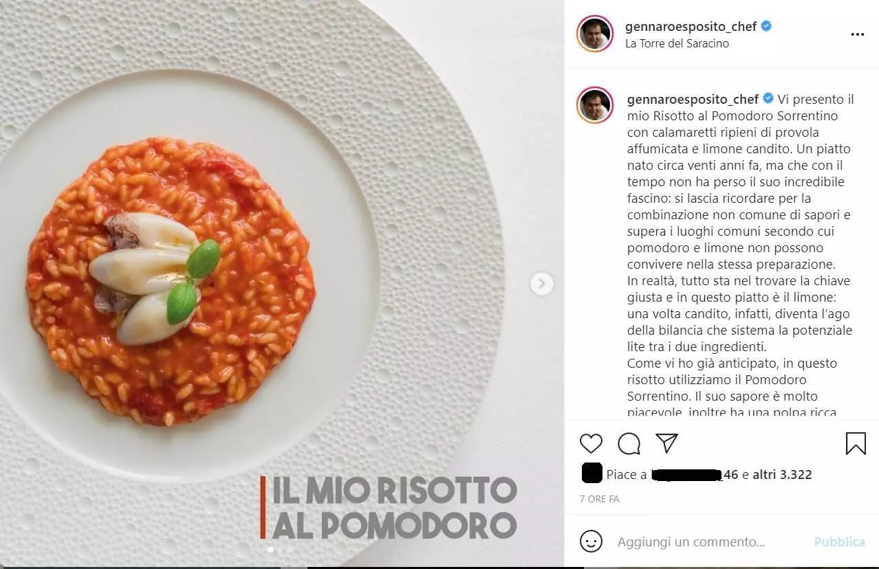 Gennaro Esposito risotto کے بادشاہ - RicettaSprint