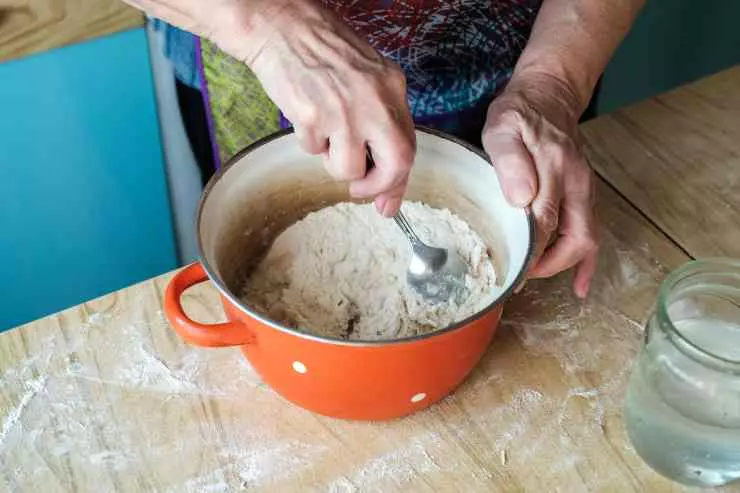 panzerotti 5 मिनिटे खमीर न करता - कृती प्रिंट