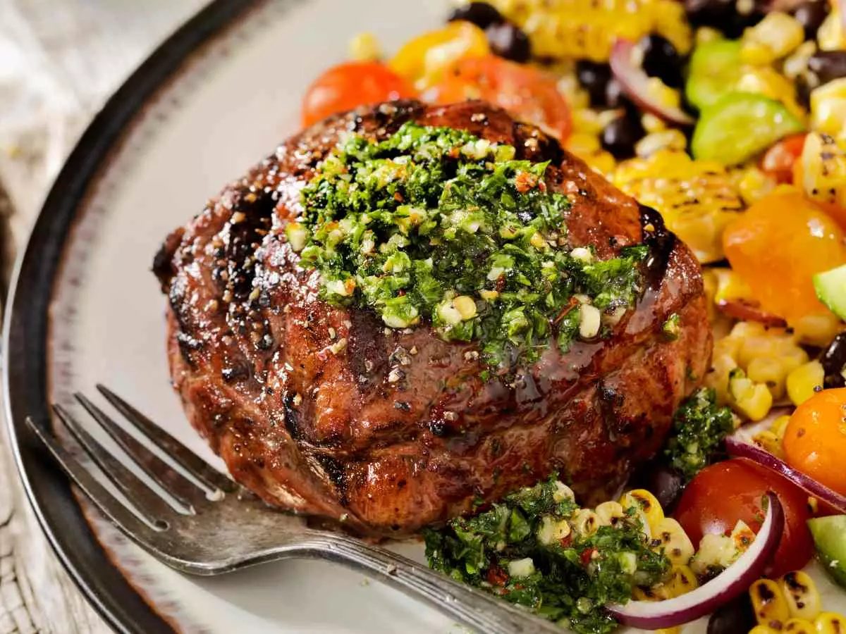 Eredeti Chimichurri szósz, tökéletes grillezéshez és grillezéshez.