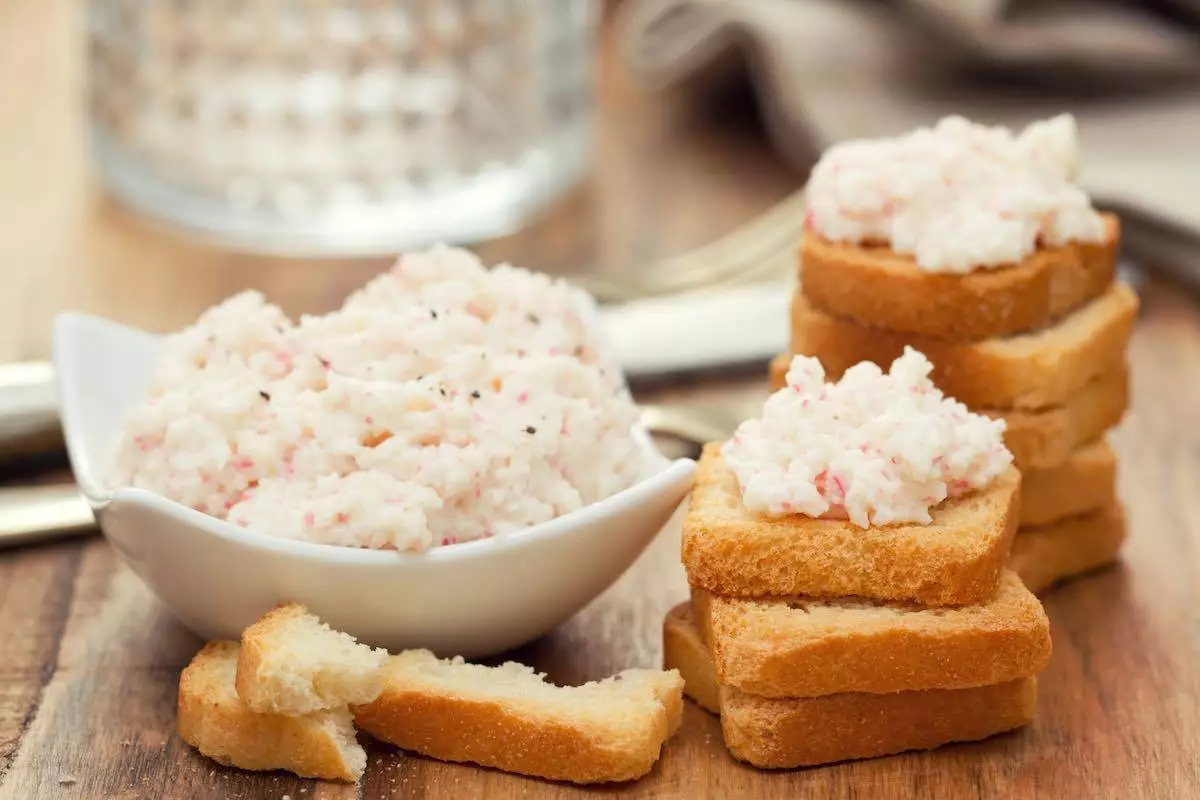 Paté de cangrexo, refinamento na mesa con esta bondade do mar