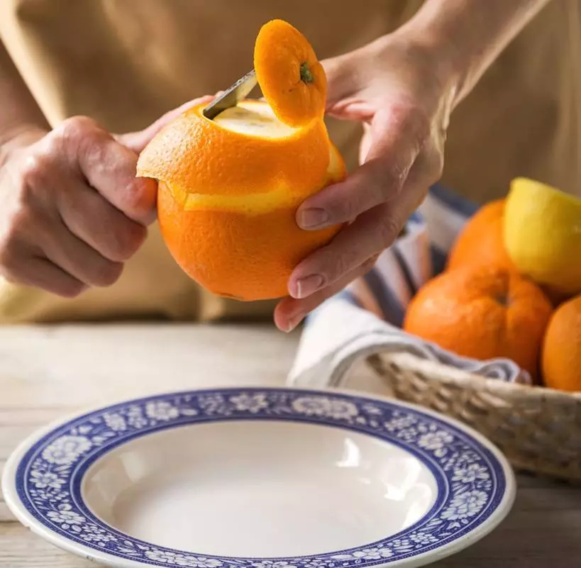 Përbërësit e përgatitjes së recetës së tagliateles me portokall të shijshëm 20036_2