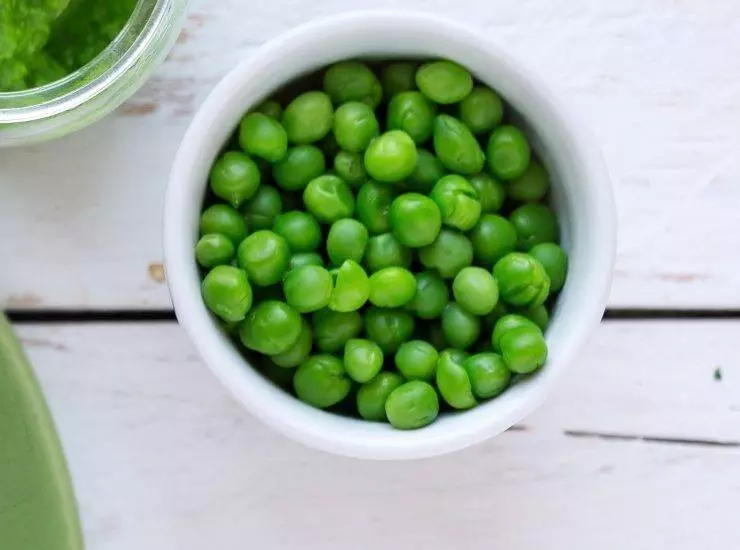 Risotto peas cherry tomato na uzommeputa mint