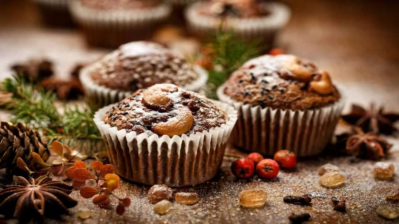 Muffins mei fruit