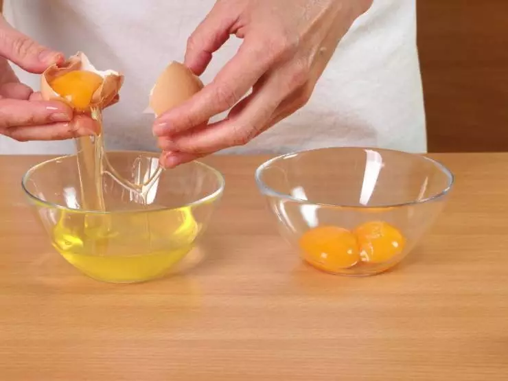Omelette leh gorgonzola