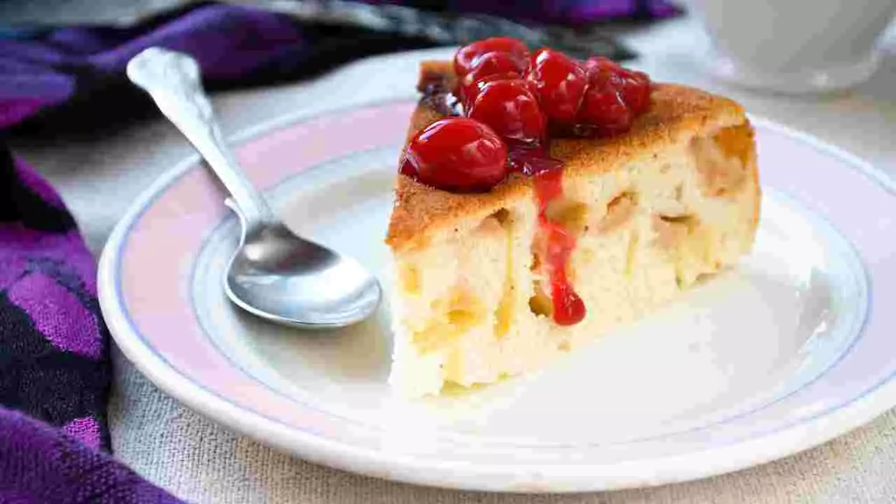 Soft Pie mat Äppel a Sauerkirschen Rezept Virbereedung 20432_1