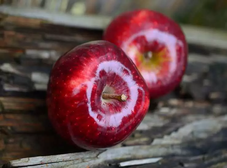 Bokhvete og eple firkanter FOTO oppskrift trykk