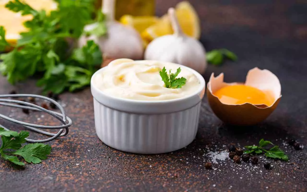 mayonnaise wedi'i goginio rysáit Thermomix PHOTO recipeprint