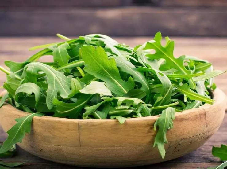 Rocket and bean salad PHOTO recipe print