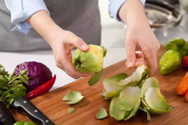 Pie nziza hamwe na artichokes na epinari | yitegura mugihe gito 2076_2