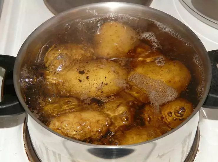 Gurita bakar dengan krim kentang, bawang bombay, dan tomat ceri | luar biasa 20818_3