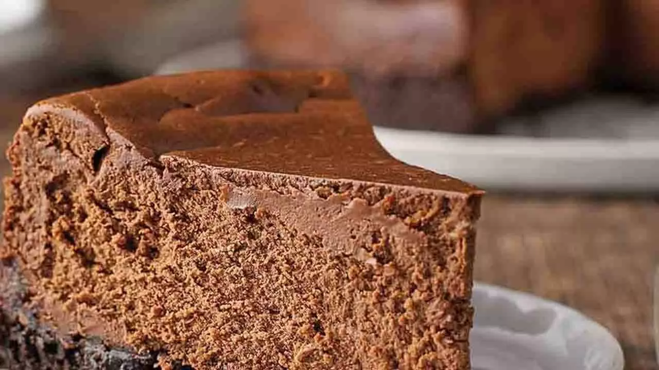 Coklat protein dan kek keju