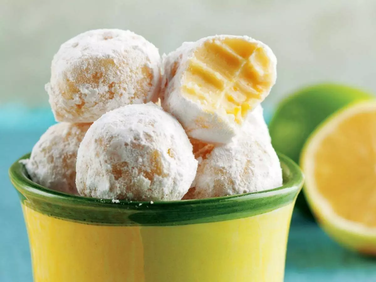 Receita de limoncini, como facelos doces e recheos de ricotta