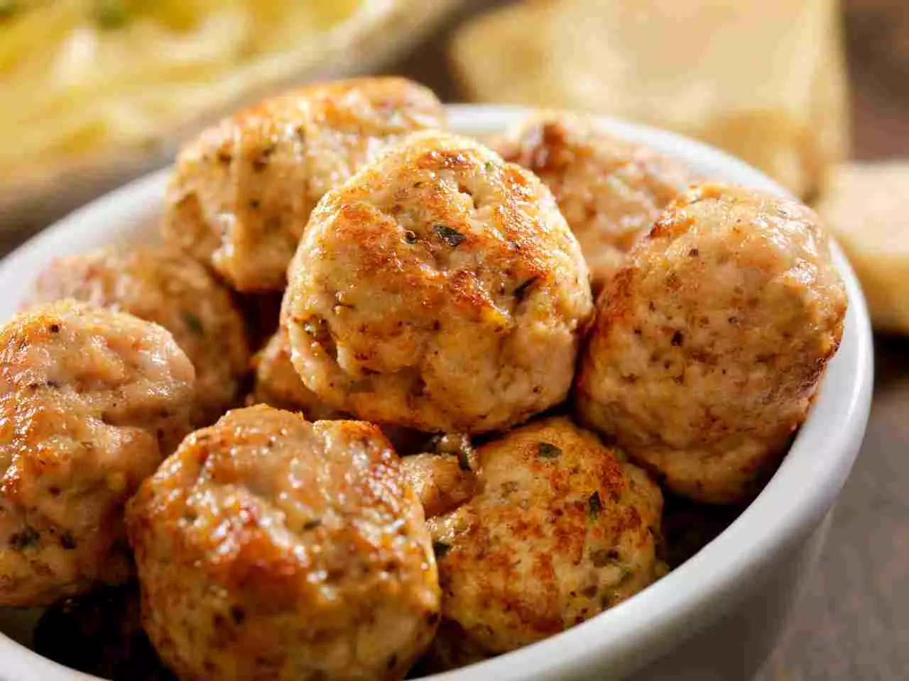I-Baked Chicken Meatballs