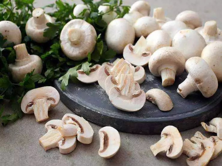 Полнети тестенини и печурки Филаделфија ФОТО печатење рецепт