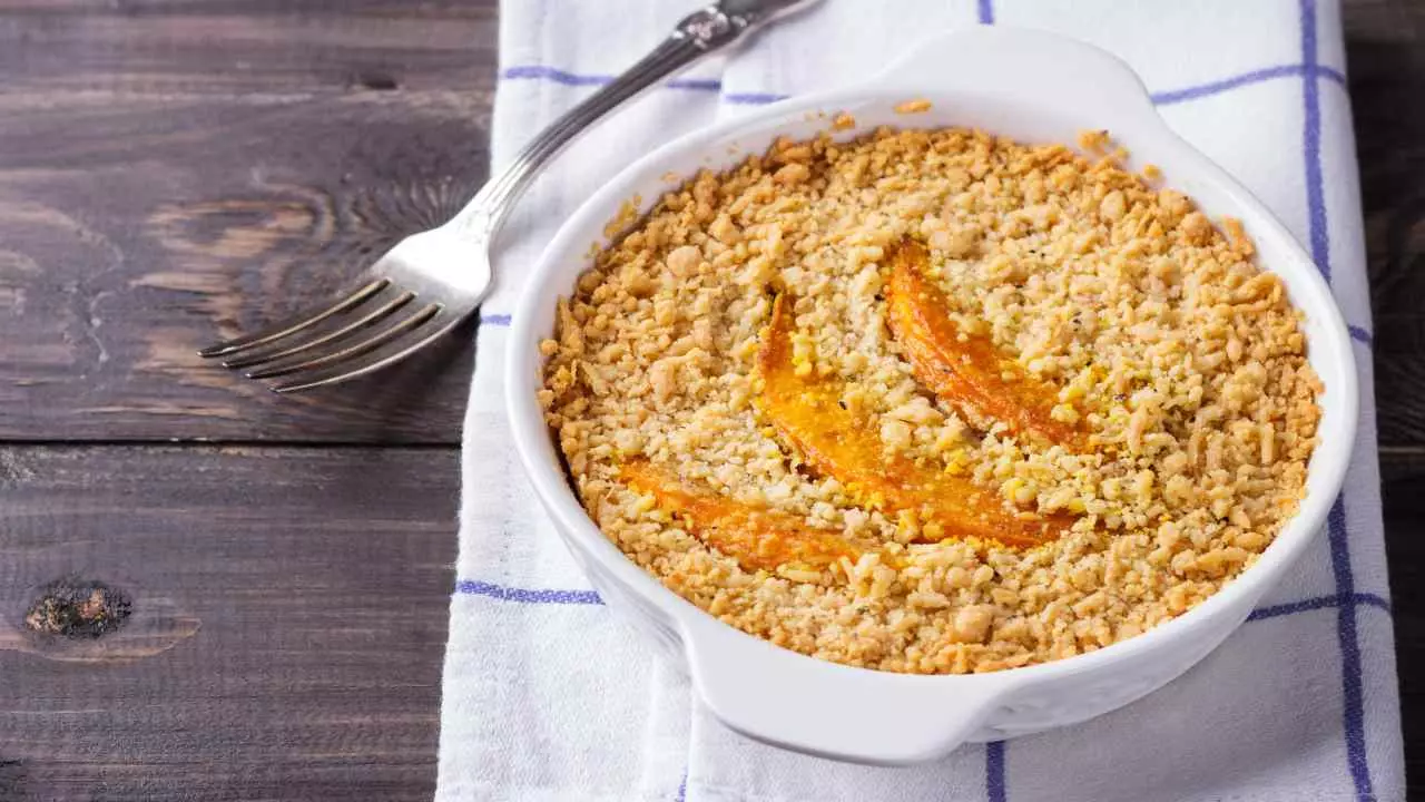 Crumble tal-qara u patata