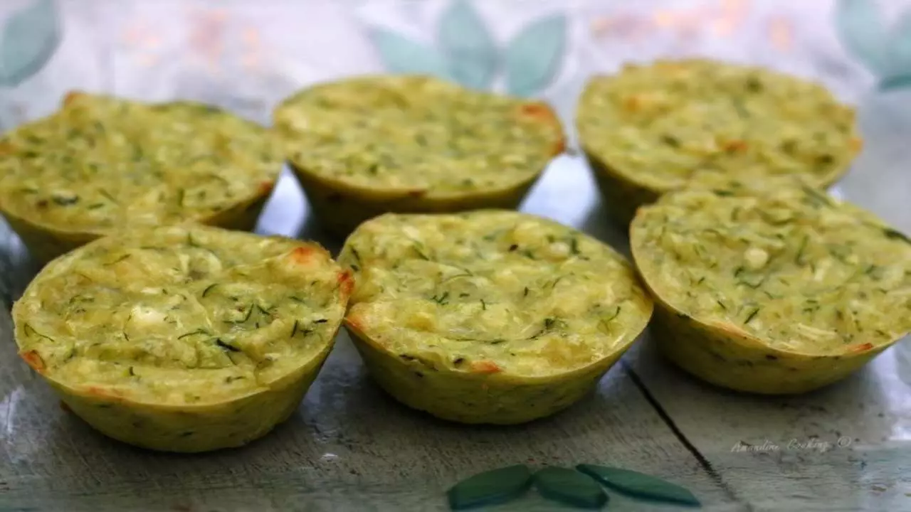 resep muffins zucchini FOTO resep print