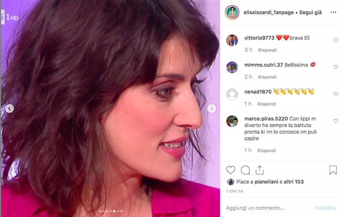 Elisa Isoardi létoy, naon anu anjeun pikirkeun anu anjeun pimpin? Warta ngeunaan Ricettasprint.it