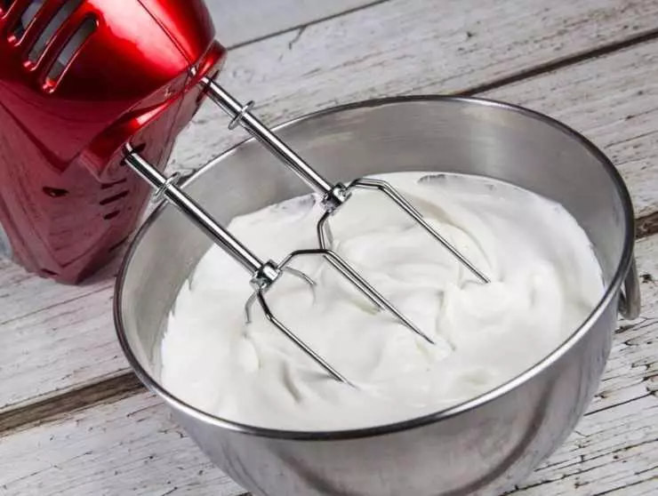 Impresión da receita de crema de leite condensado