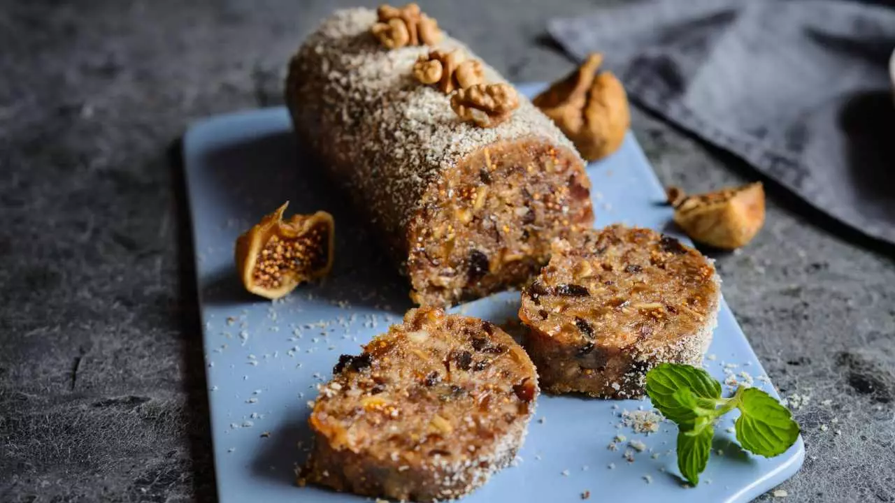 Plumcake de higos secos y nueces