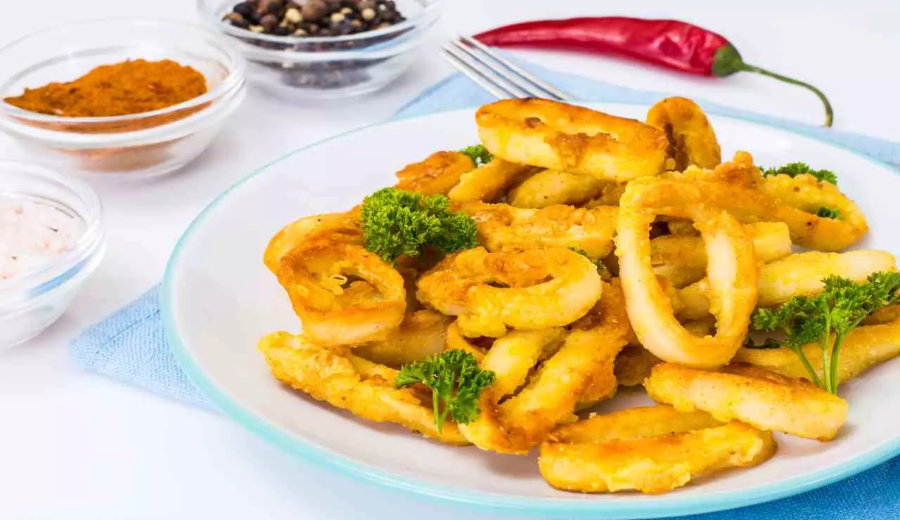 Baked squid rings | simple recipe, good and fast 22839_1