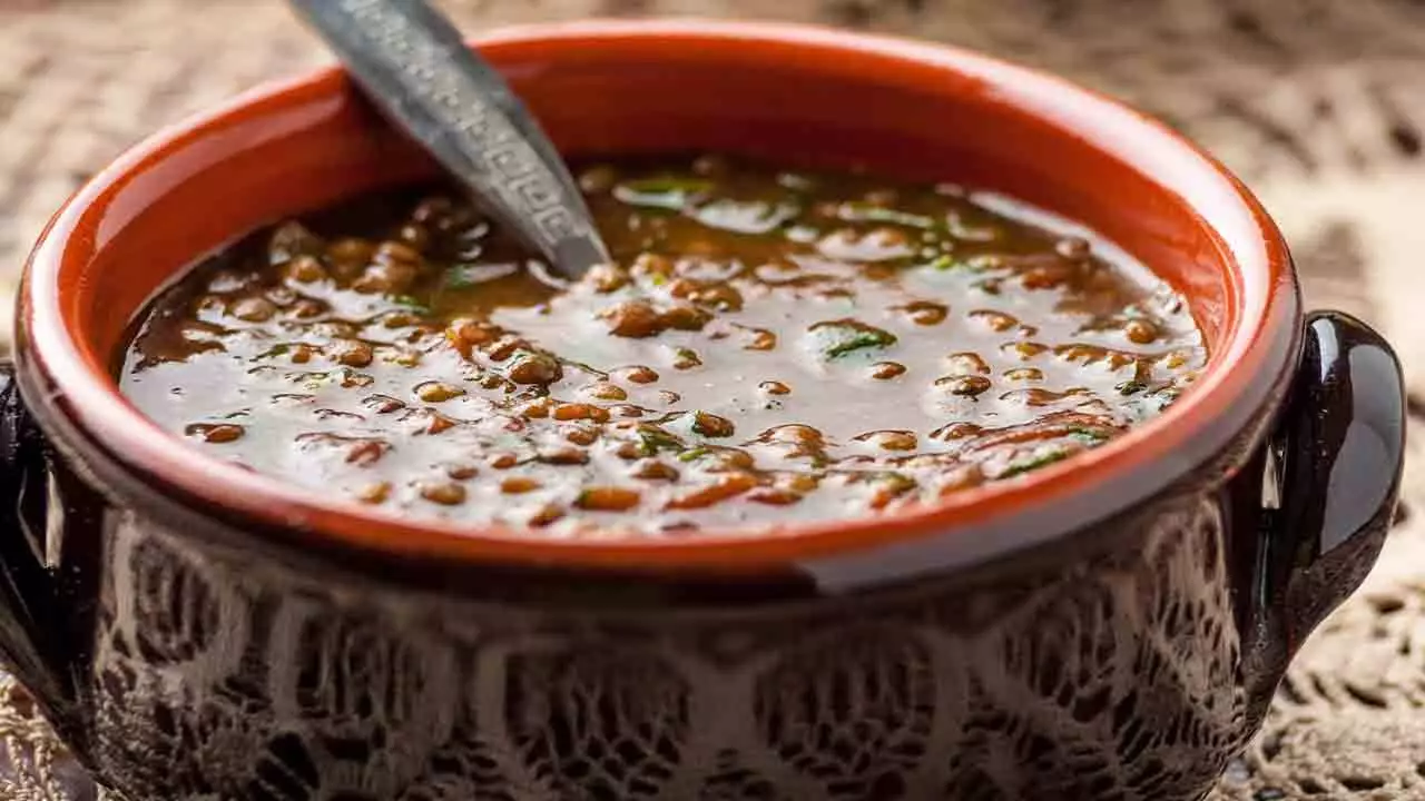 soupe aux lentilles