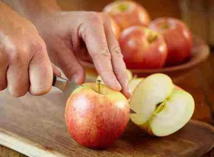 Sare suga-free apple paii ilana titẹ sita