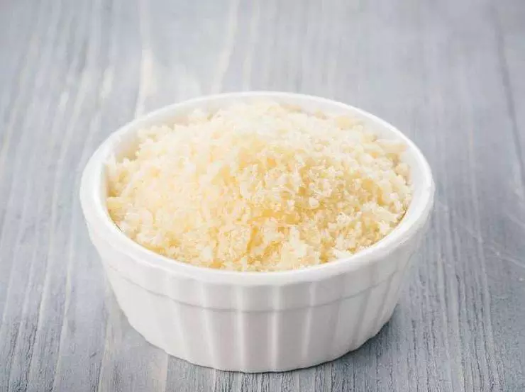 Parmesan FOTO reseptli çap edilen duzly panna kotta