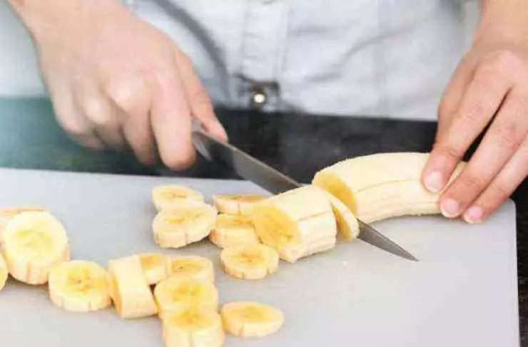 Plumcake suave e delicado para preparar con plátanos e un ingrediente particular