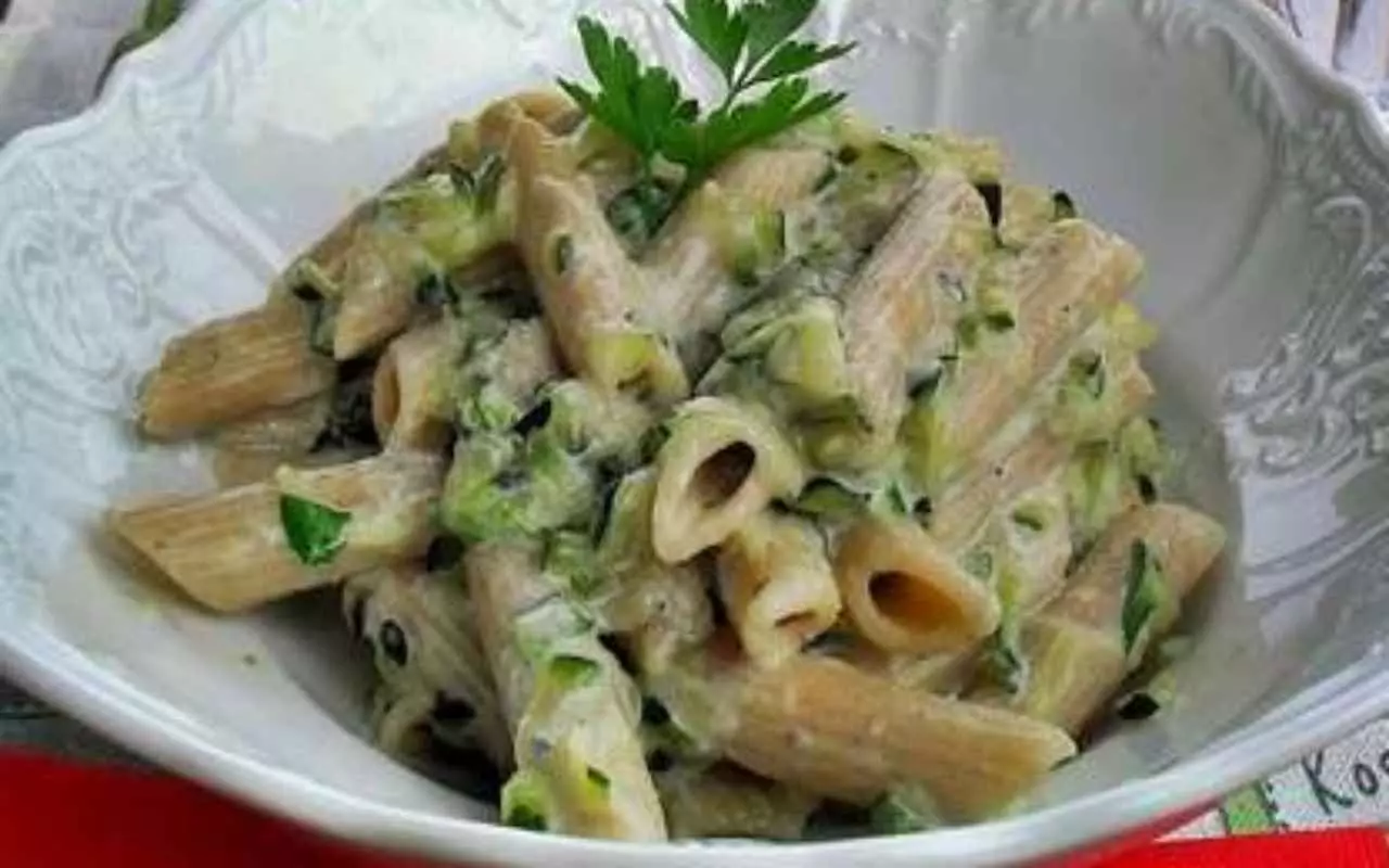 gorgonzola pasta zucchini recipe PHOTO recipe print
