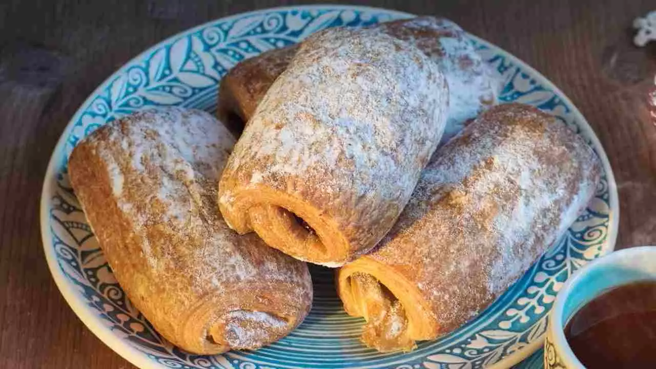 Pâte feuilletée à l'orange et pépites de chocolat | rapide et facile à préparer