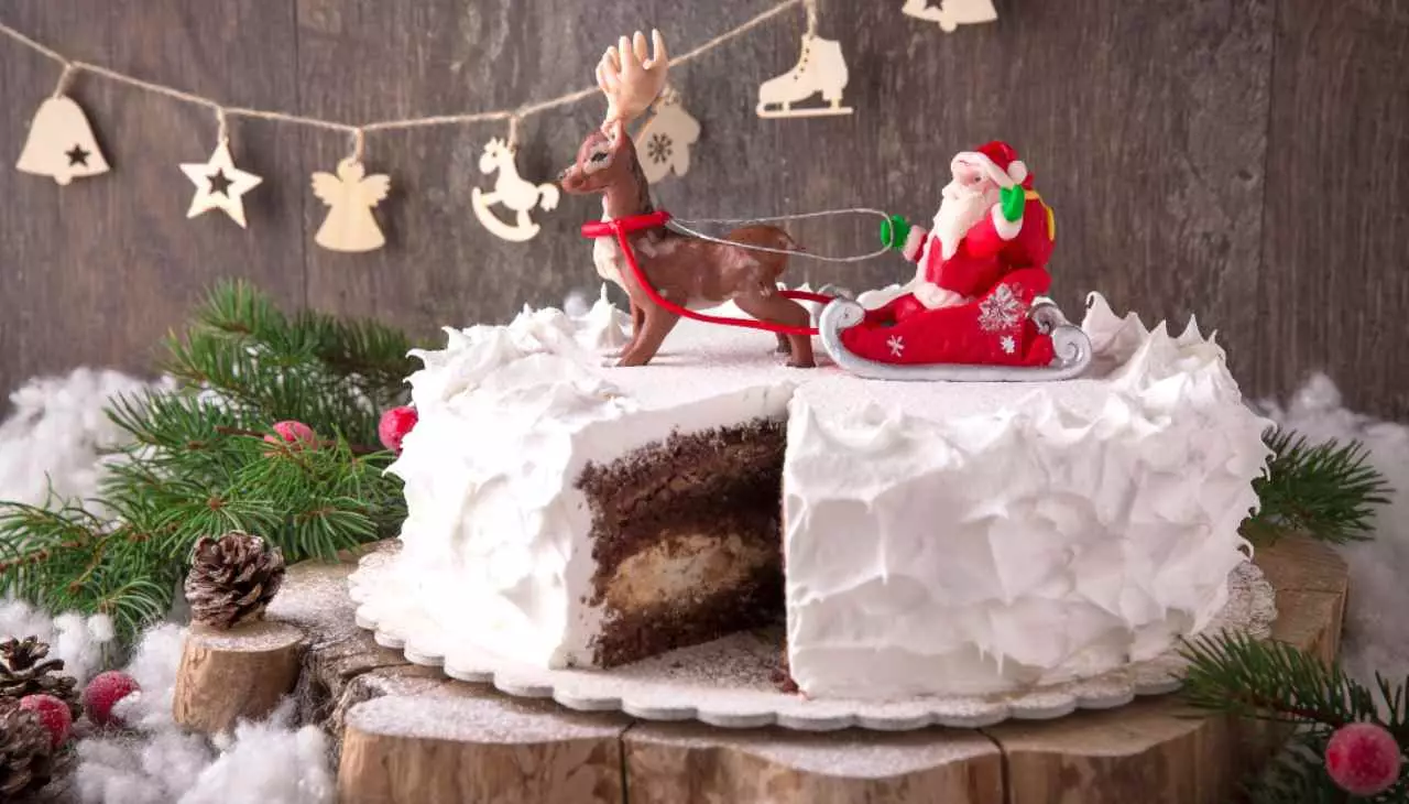 receta de bizcocho de nieve de navidad