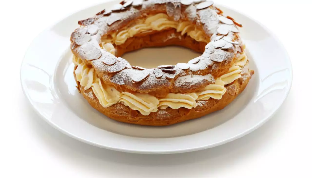 Paris brest սուրճի կրեմով - բաղադրատոմսի տպագիր