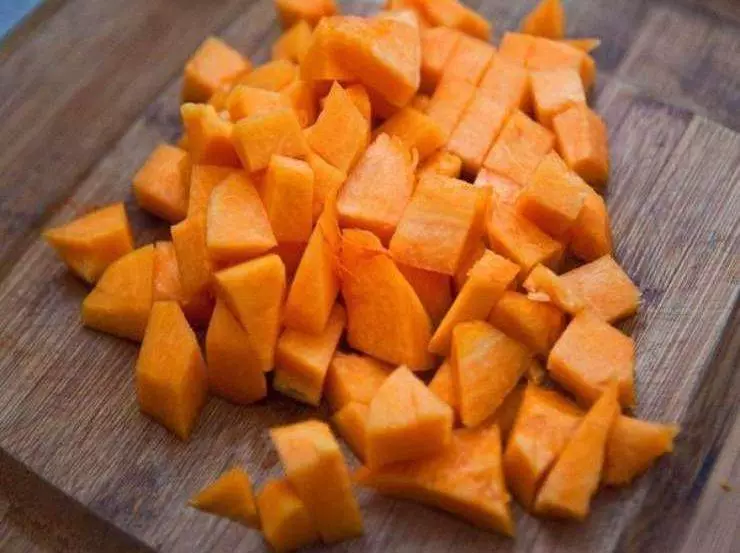 Pumpkin amin'ny cubes