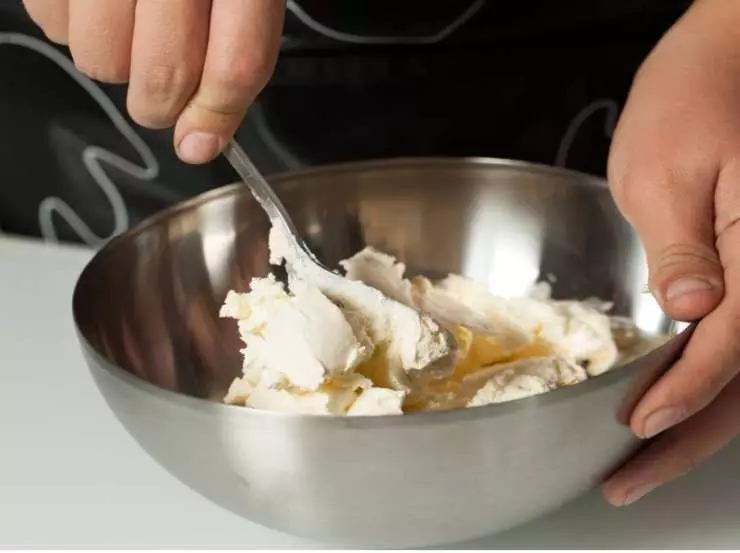 Ostekake wafer tiramisu og nutella uten egg | Enkel oppskrift 24206_3