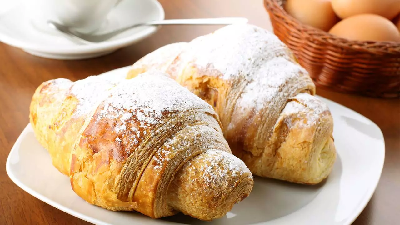 മൃദുവായ croissants