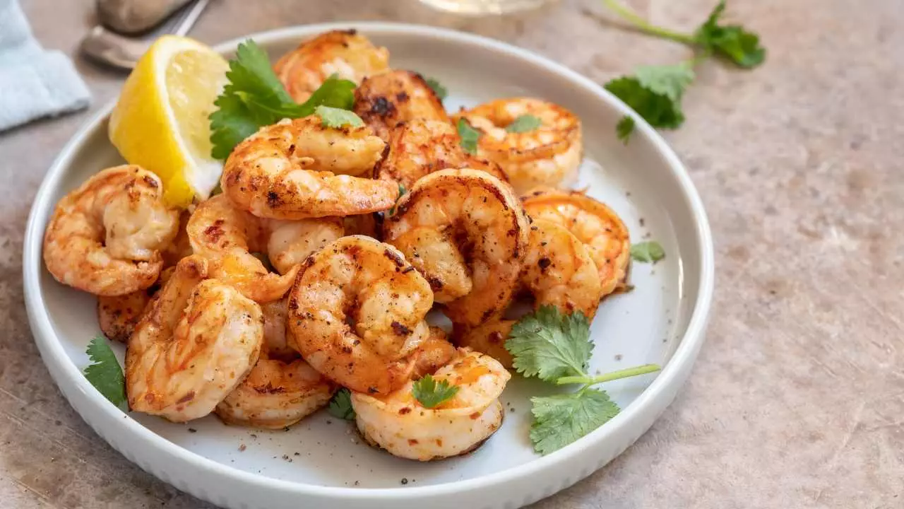 Shrimp in air fryer