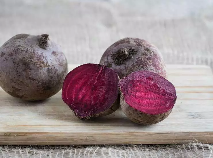 Beetroot burger PHOTO recipe print