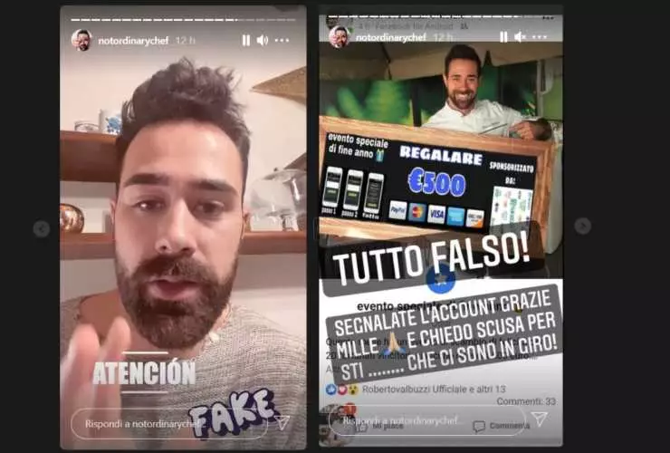 Roberto Valbuzzi lehlatsipa la scam - RicettaSprint