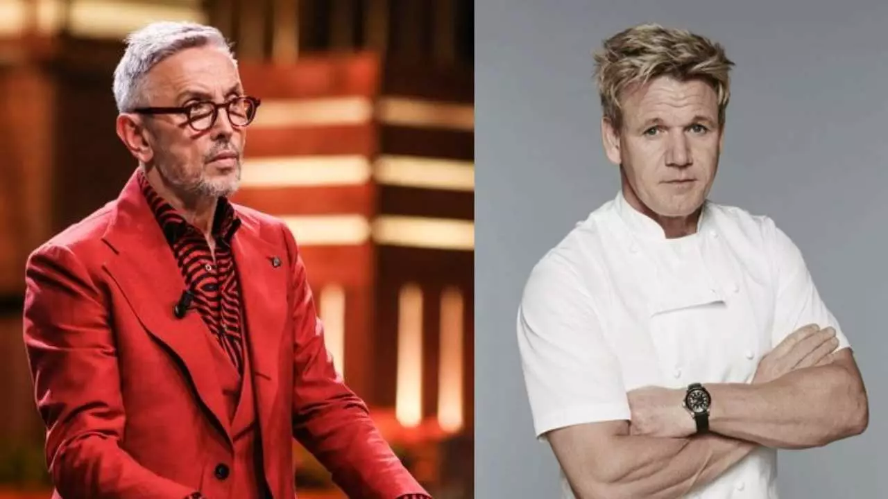 Bruno Barbieri në rolin e Gordon Ramsay - RicettaSprint